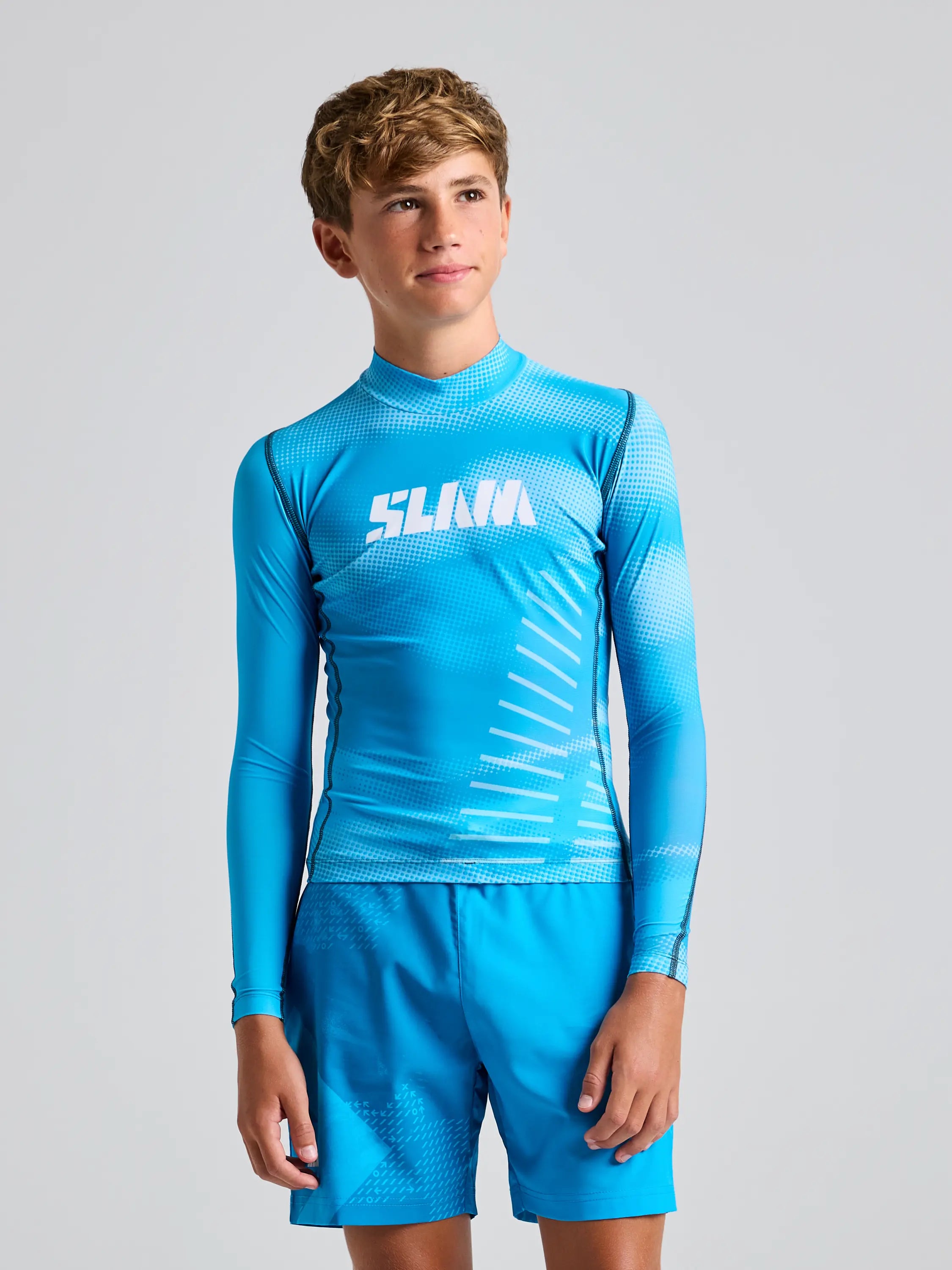 Foil Jr Rashguard Ls - Junior Lycra Top | SLAM
