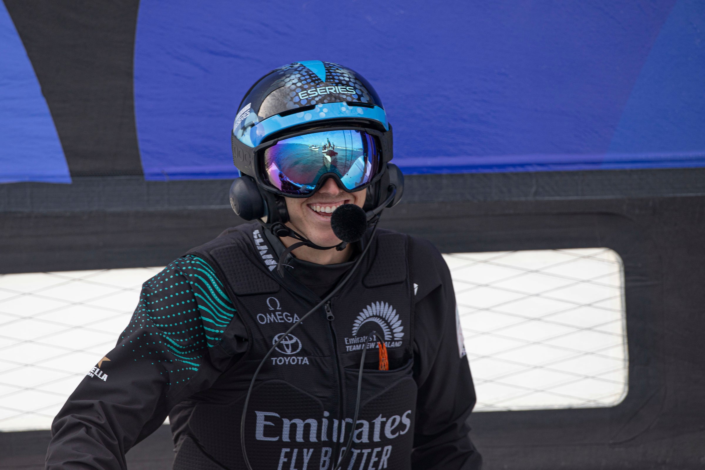 Peter Burling awards America's Cup e-Series winner